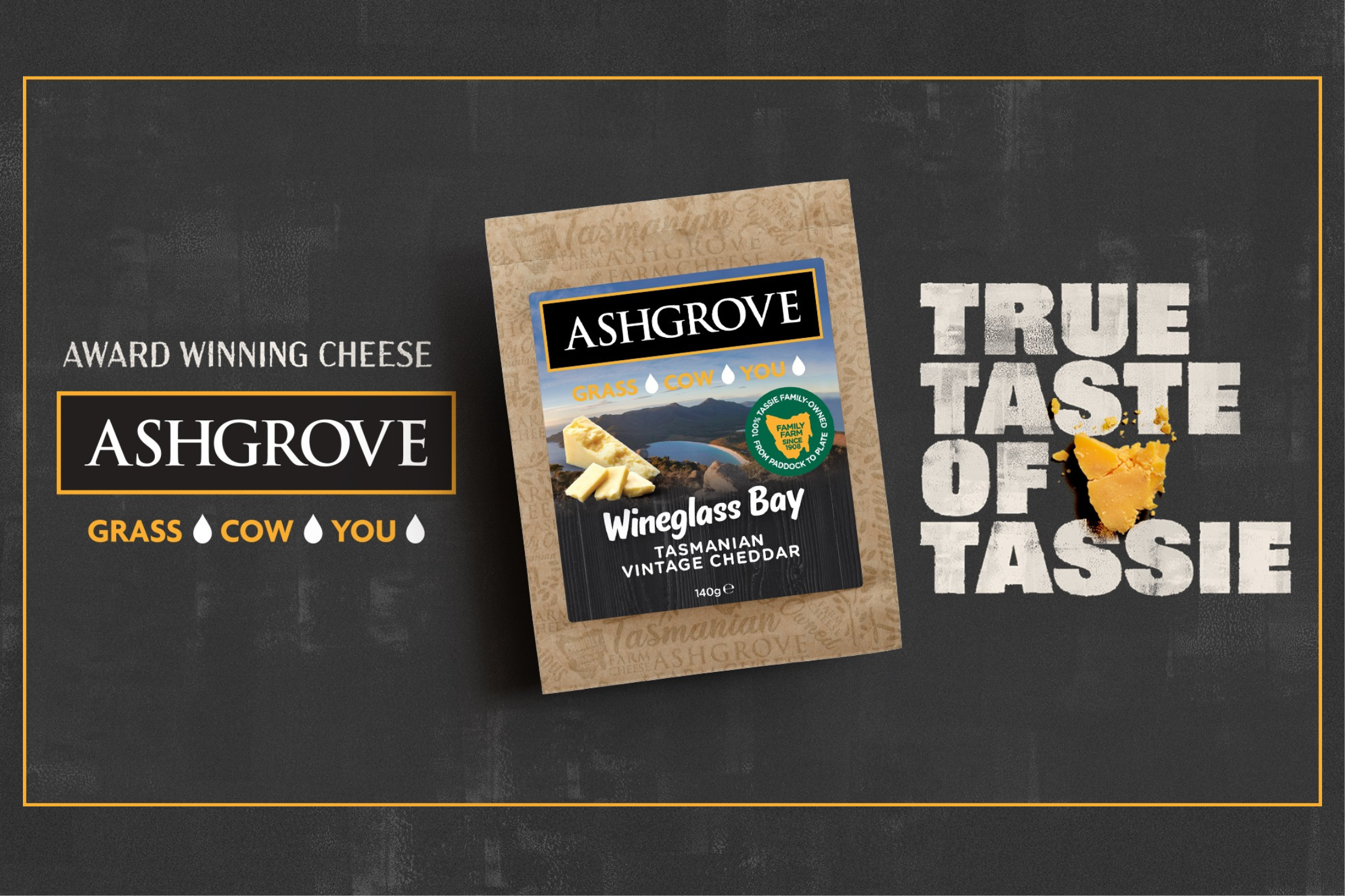 True Taste of Tassie' Campaign – Ashgrove Cheese