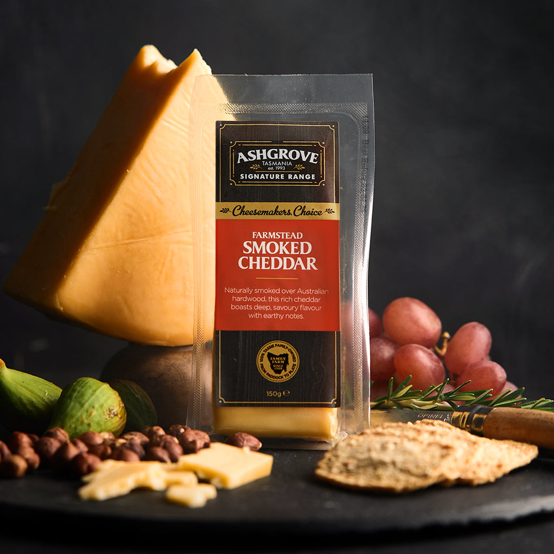 Farmstead Smoked Cheddar 150g – Ashgrove Cheese
