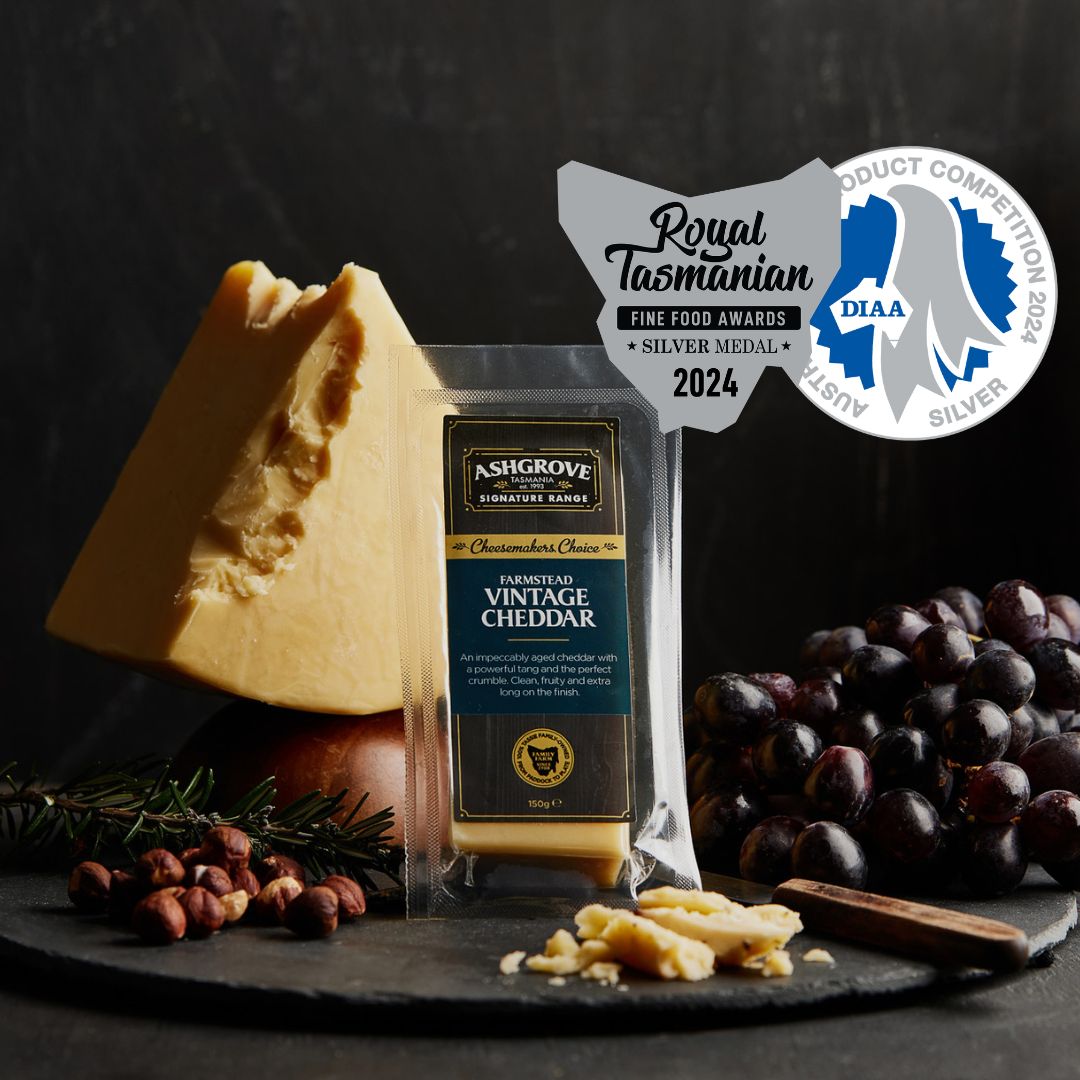 Farmstead Vintage Cheddar 150g – Ashgrove Cheese