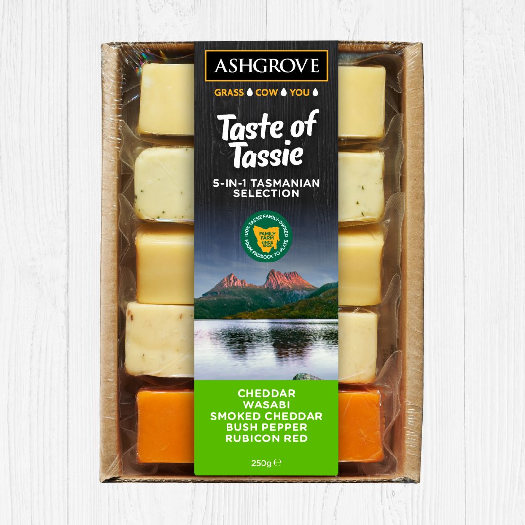 Taste Of Tassie Cheese Selection 250g – Ashgrove Cheese